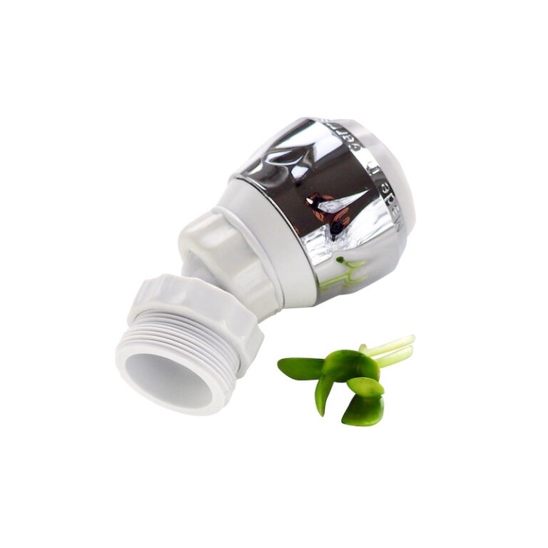 Water saving faucet aerator to rinse sprouts and microgreens