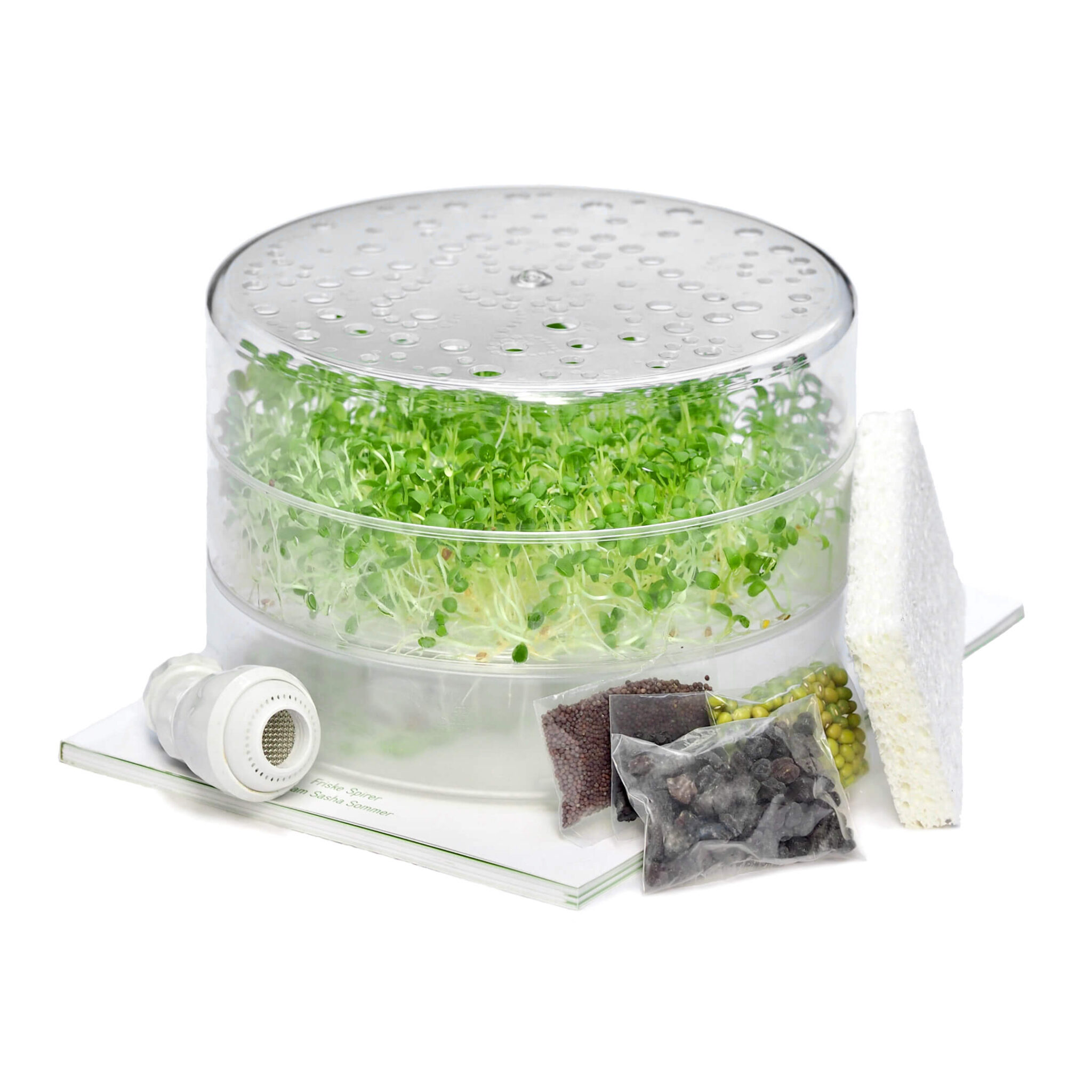 Start kits and grow kits to grow Sprouts and Microgreens in your kitchen.