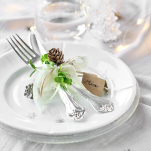 Edible table decoration with Sprouts and Microgreens is fun and beautiful